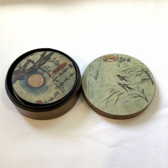 Pier 1 | Accents | Vintage Pier Imports Chinese Coasters Set Of 6 ...